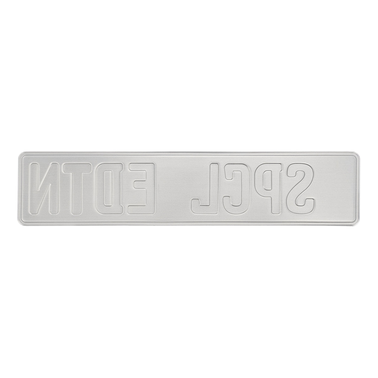 Special Edition German License Plate with Red Decal ...