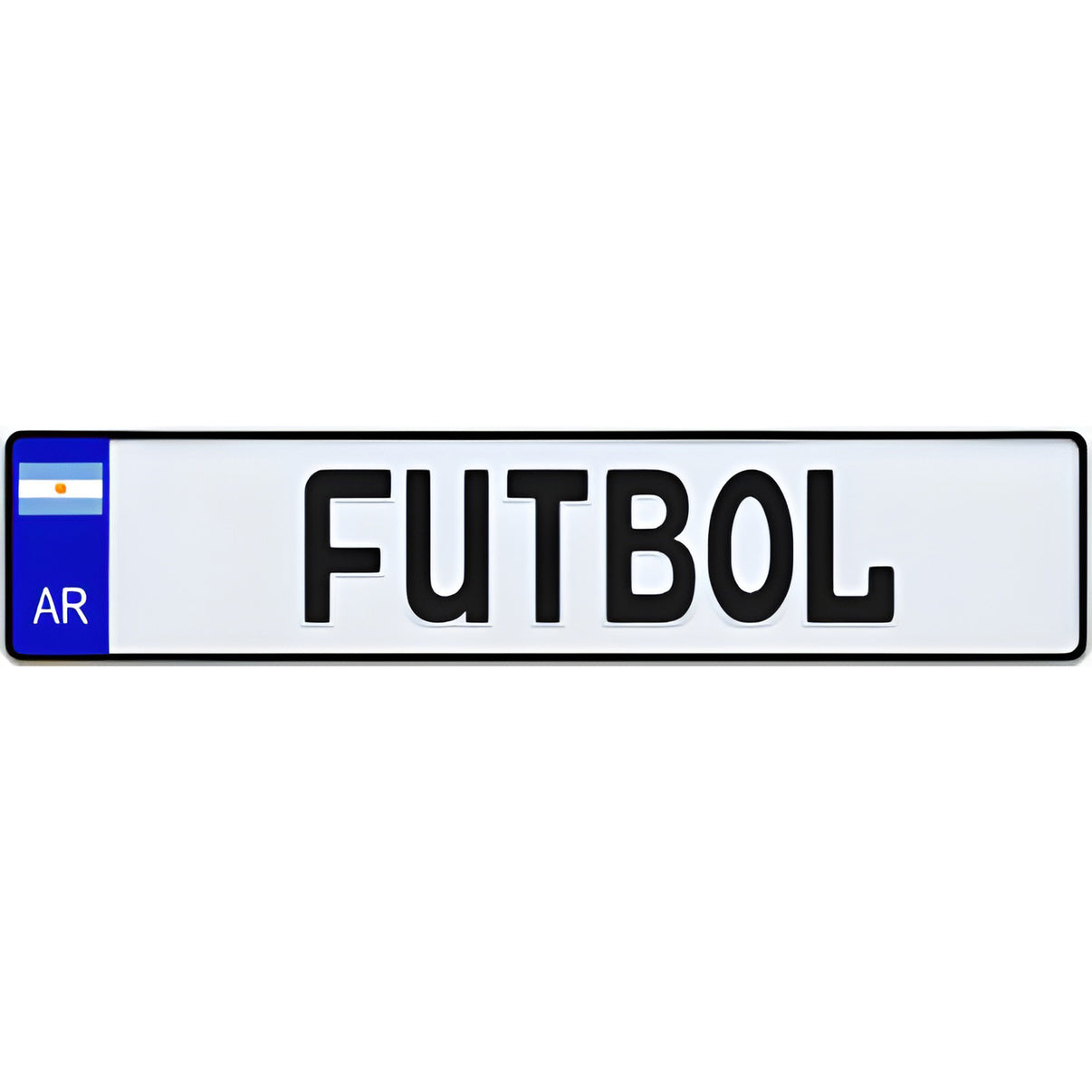 Argentina Euro Style License Plate – CustomEuropeanPlates.com