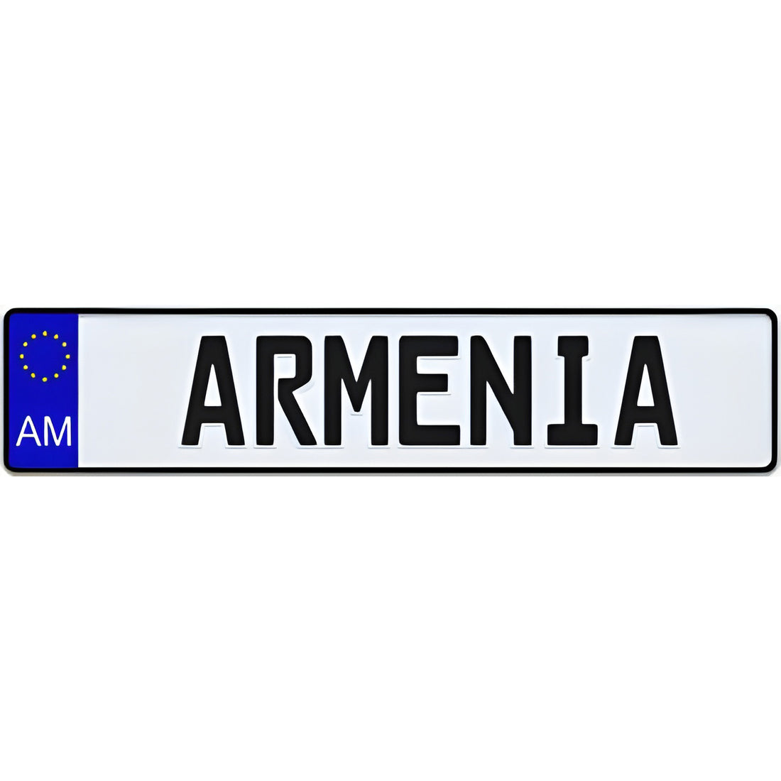 Armenia European License Plate – CustomEuropeanPlates.com