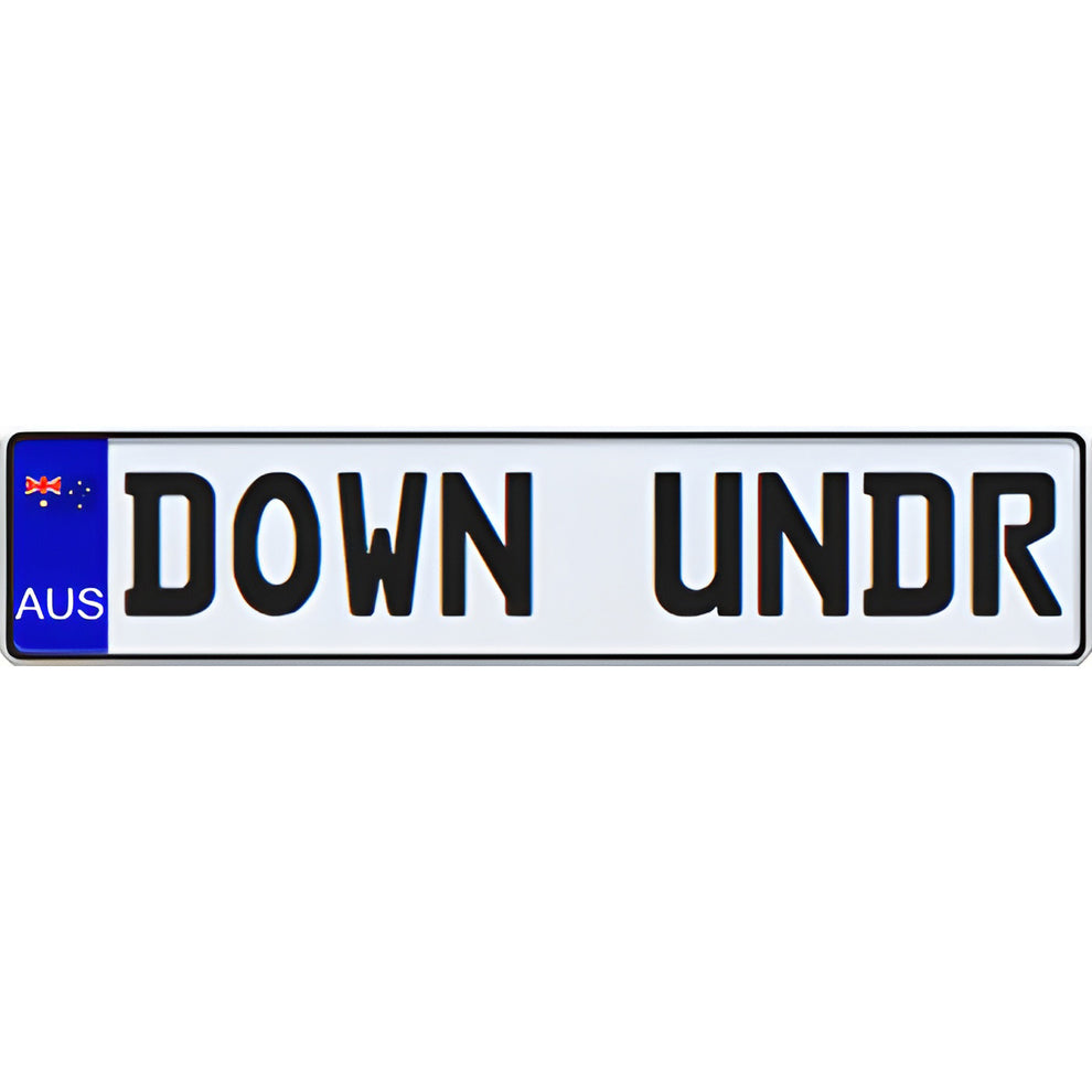 Australia European License Plate – CustomEuropeanPlates.com