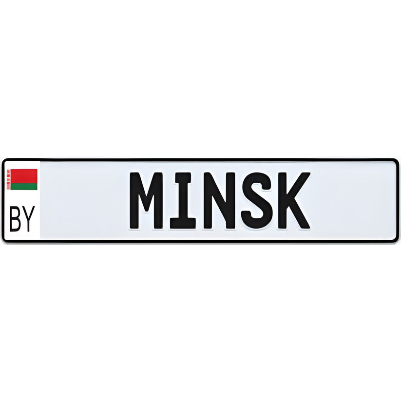 Belarus European License Plate – CustomEuropeanPlates.com