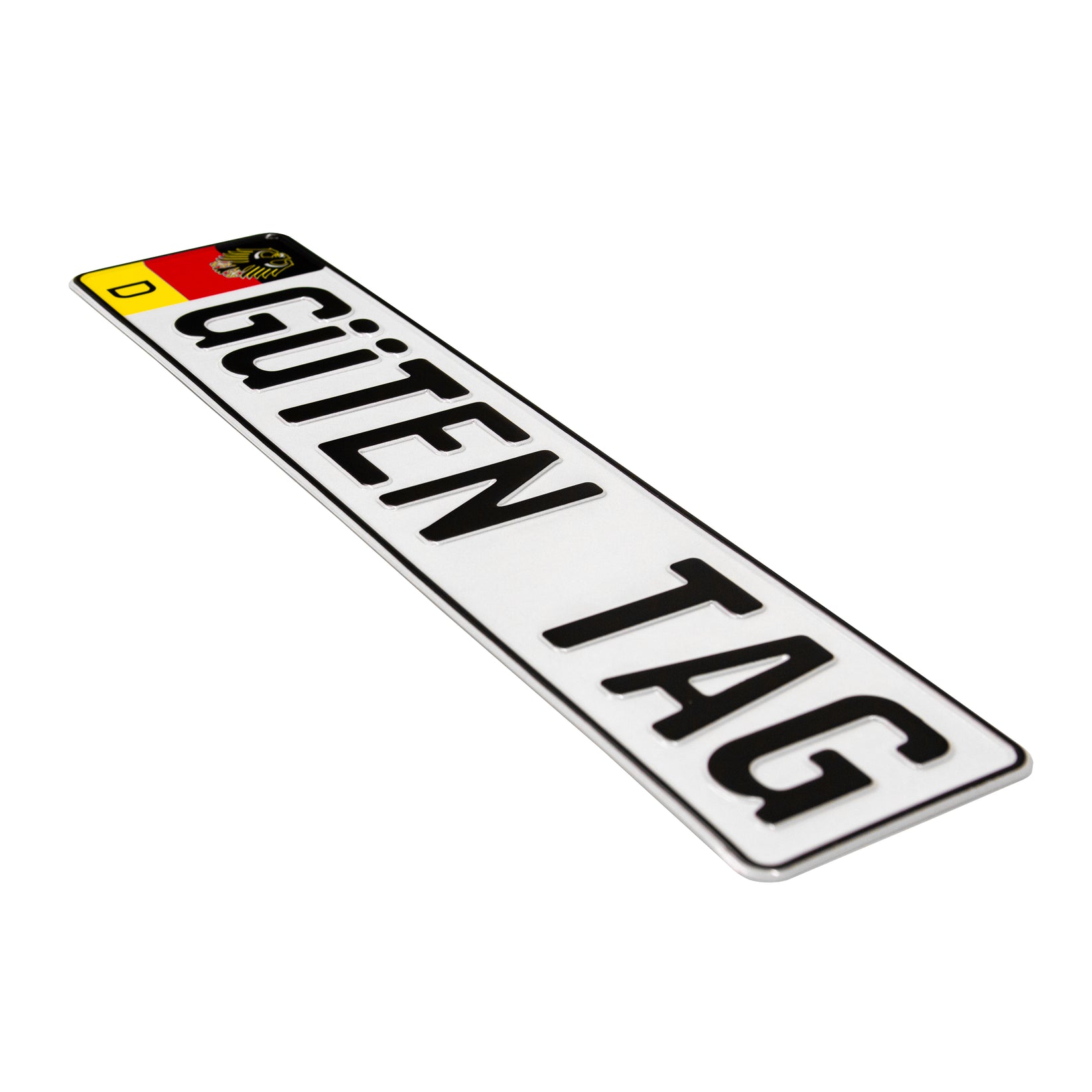 German License Plate with Coat of Arms – CustomEuropeanPlates.com