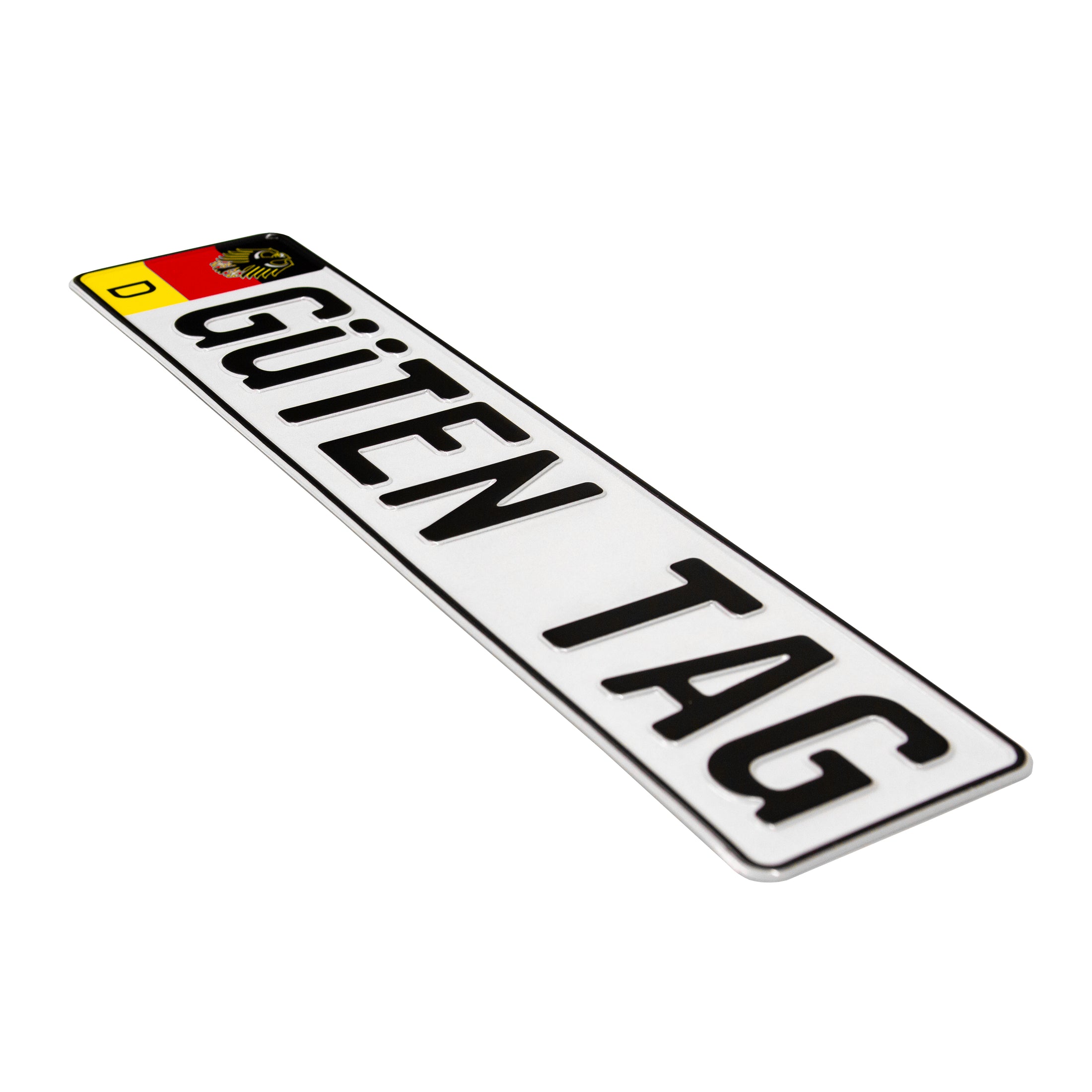 German License Plate with Coat of Arms – CustomEuropeanPlates.com