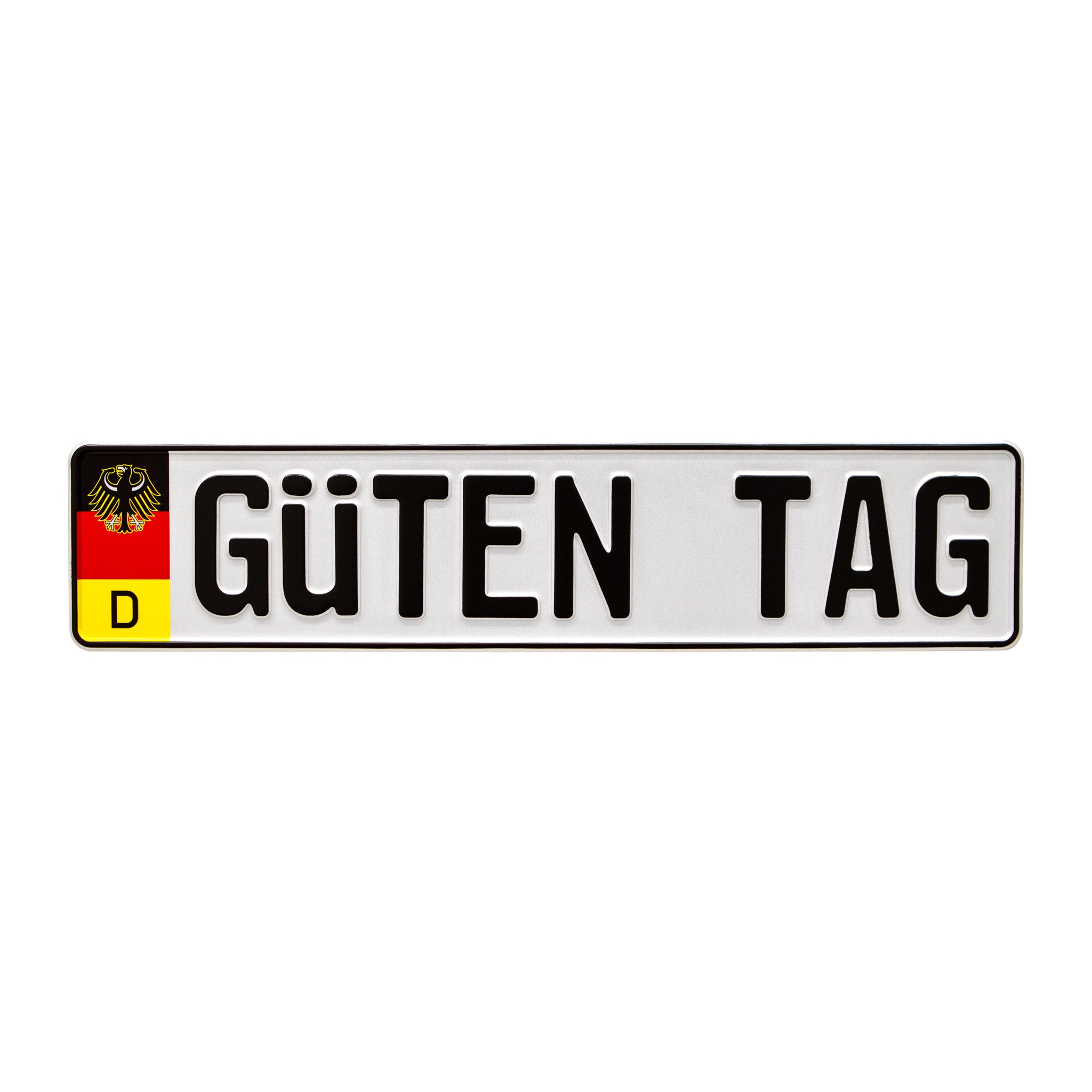 German License Plate with Coat of Arms – CustomEuropeanPlates.com