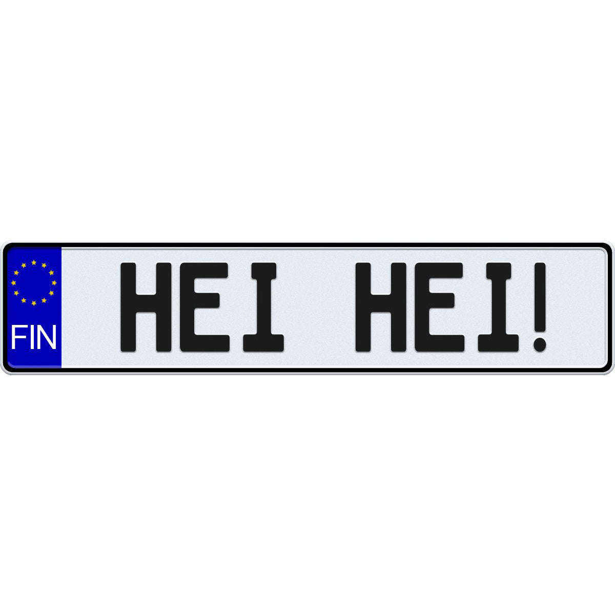 EEC Finland License Plate – CustomEuropeanPlates.com