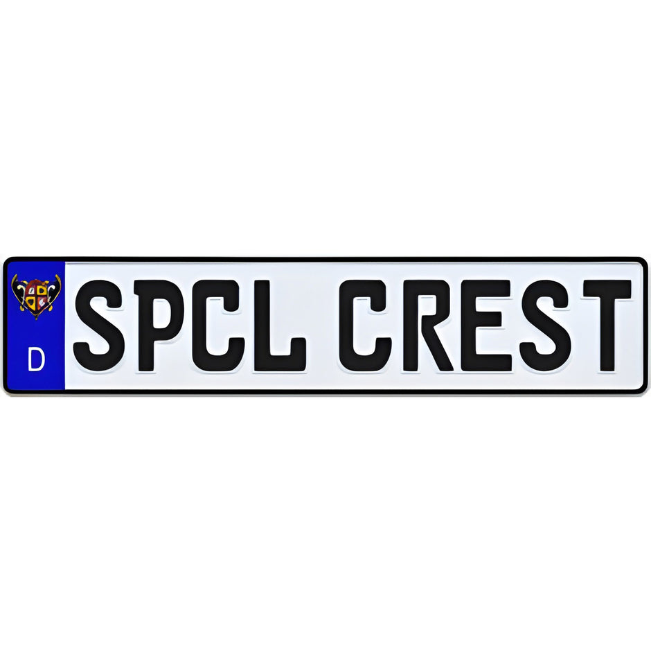 German License Plates – CustomEuropeanPlates.com