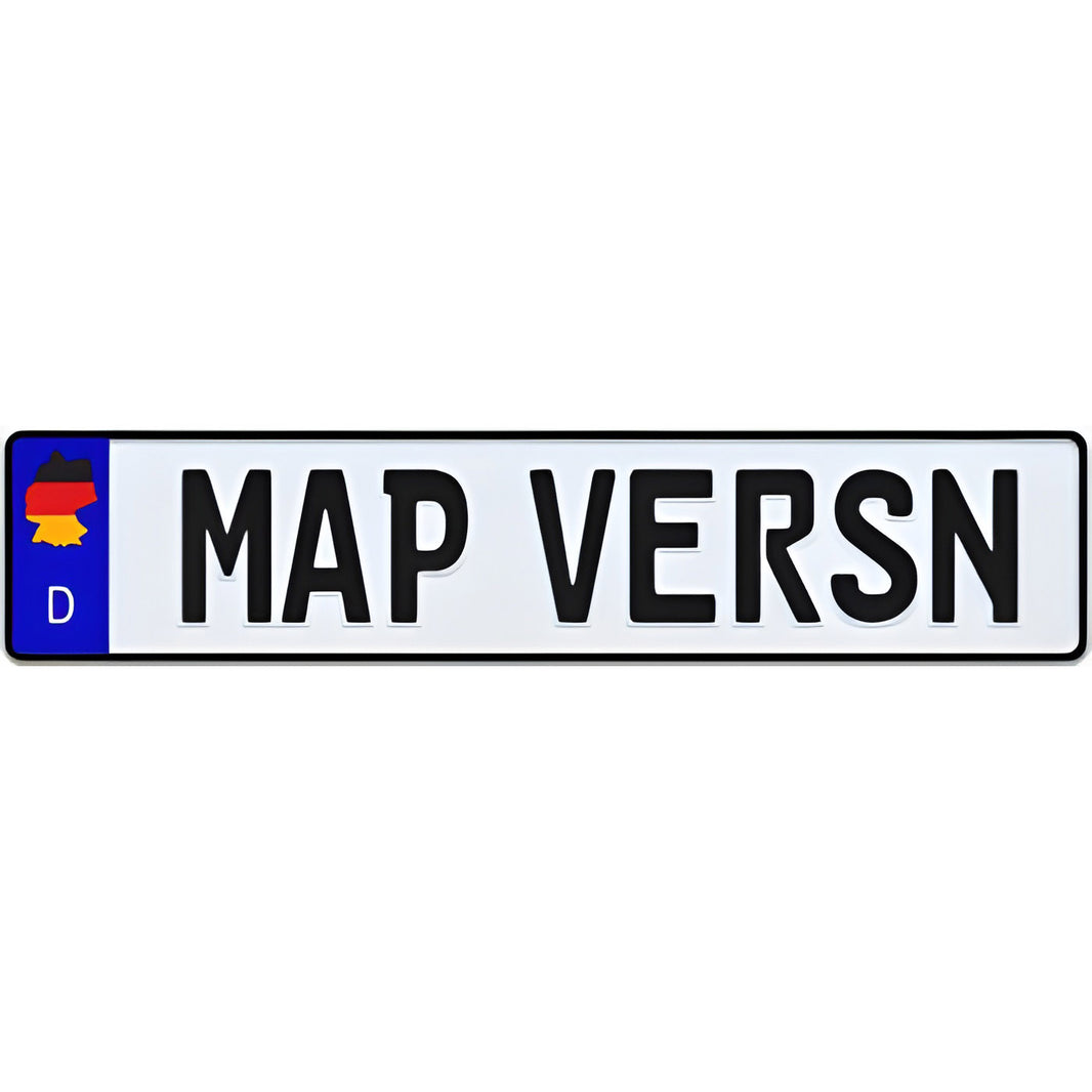 German License Plates – CustomEuropeanPlates.com