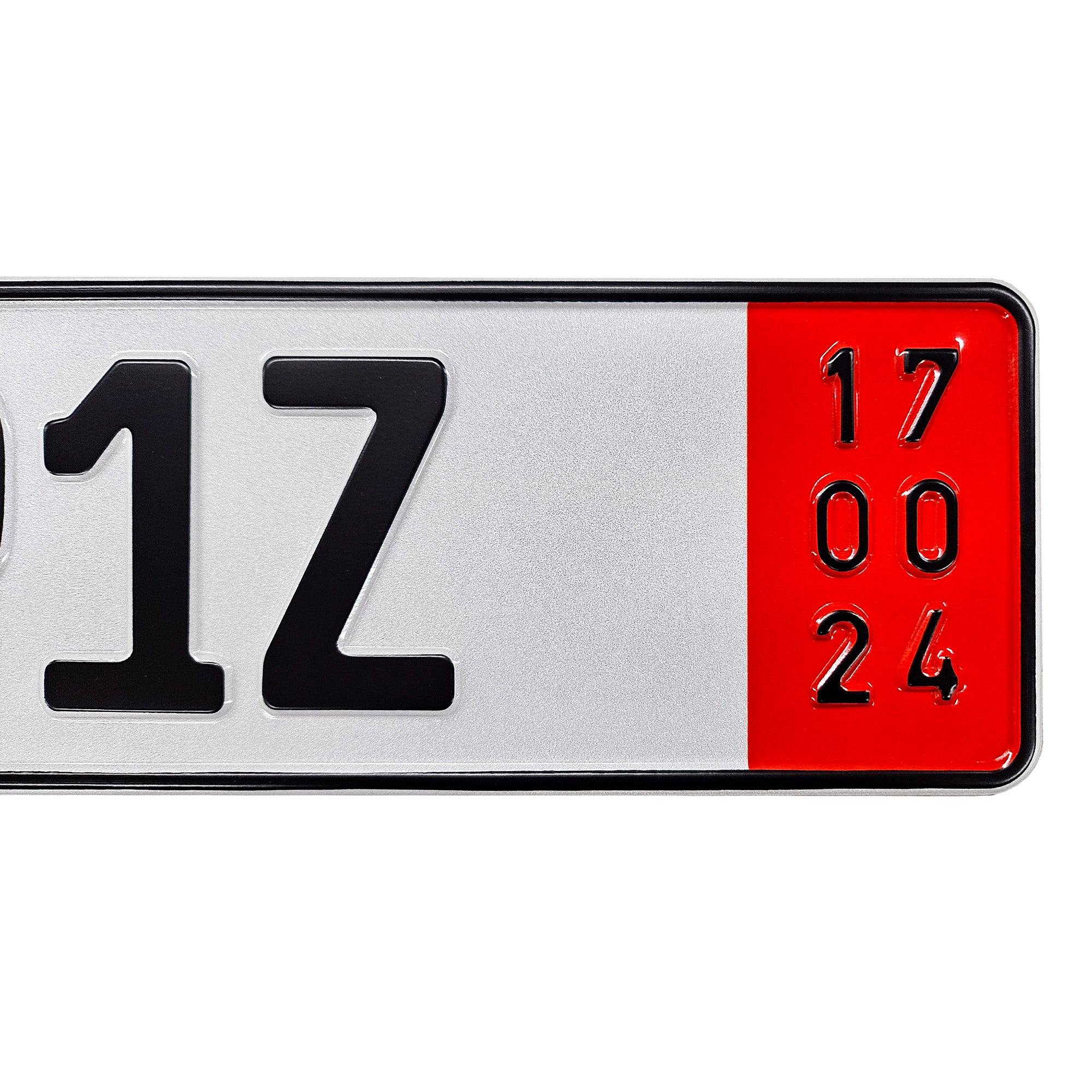 Export Zoll German License Plate – CustomEuropeanPlates.com