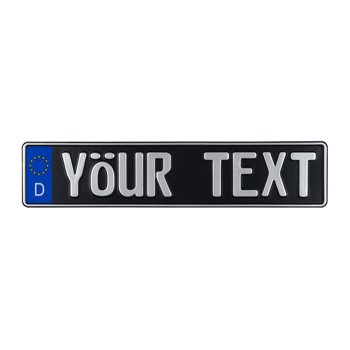 German License Plates – CustomEuropeanPlates.com