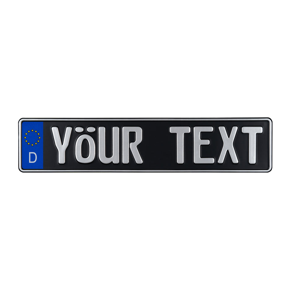 German License Plates – CustomEuropeanPlates.com