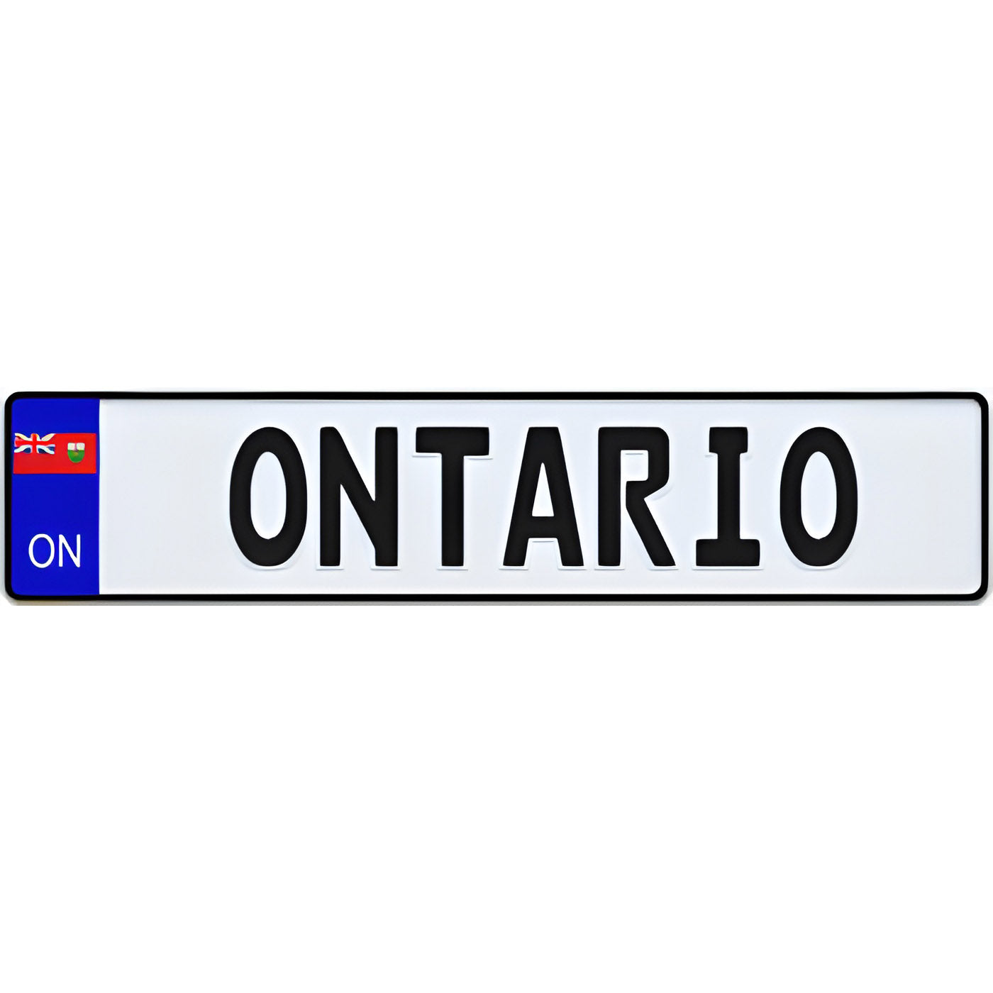 Ontario Euro Style License Plate – CustomEuropeanPlates.com