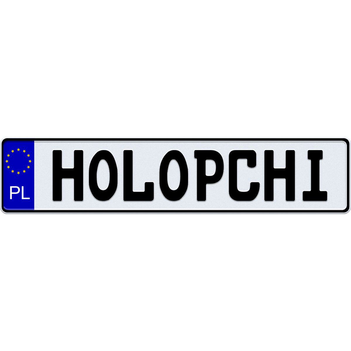 EEC Poland License Plate – CustomEuropeanPlates.com