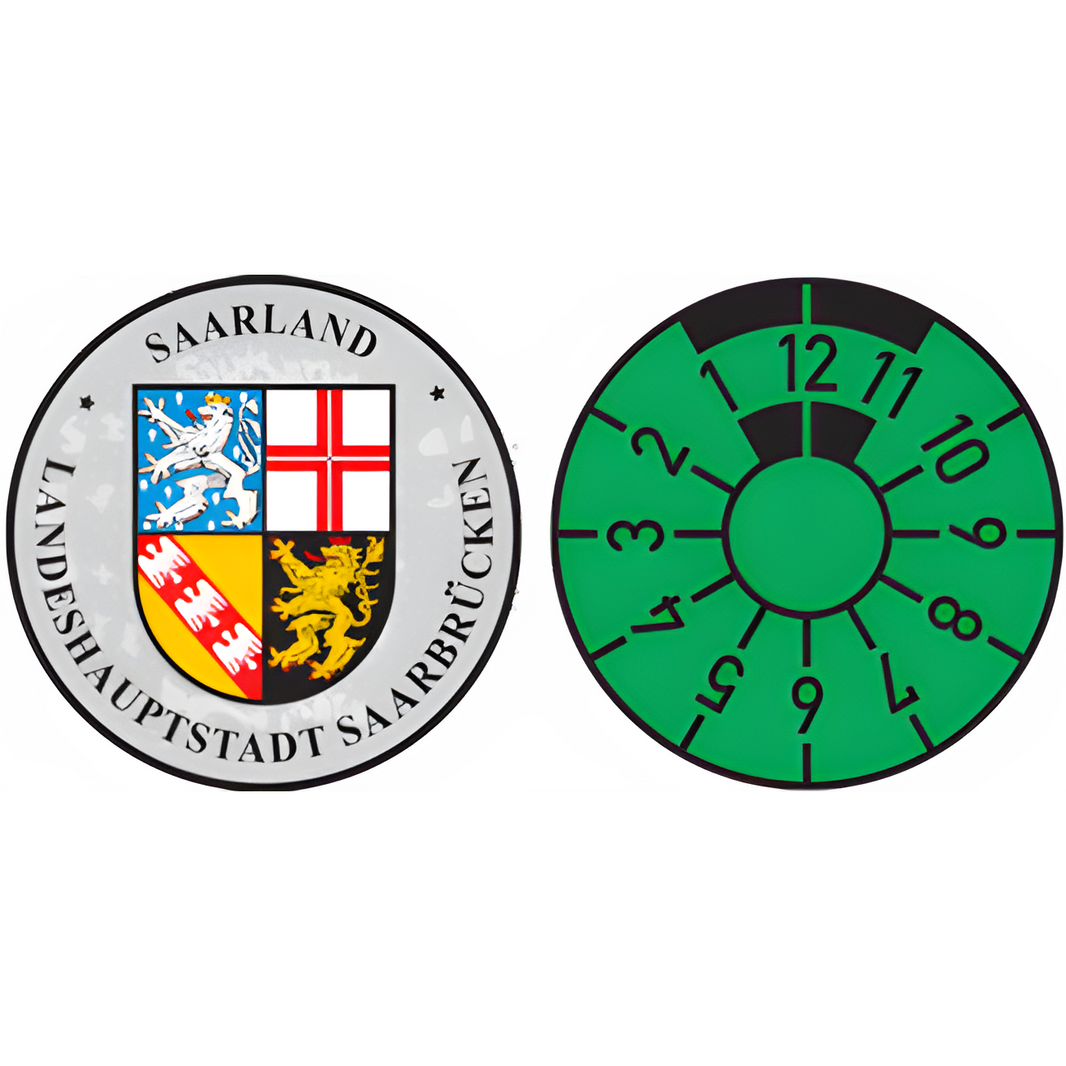 German Registration Seals – CustomEuropeanPlates.com