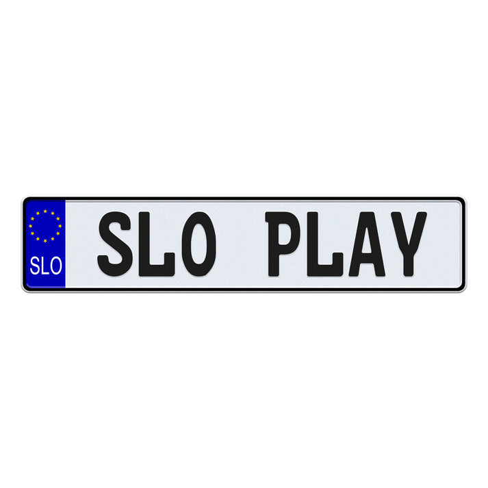 EEC Slovenia License Plate – CustomEuropeanPlates.com