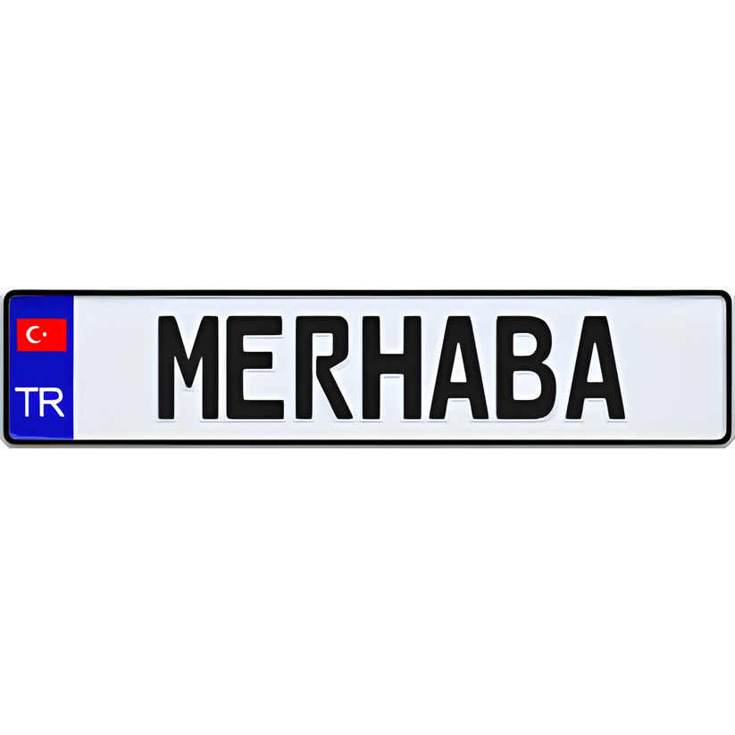 Turkey License Plate – CustomEuropeanPlates.com