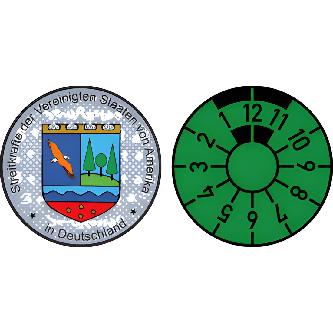 US Military Registration Seal Set – CustomEuropeanPlates.com