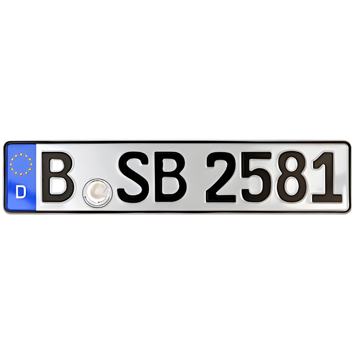 Used EEC German License Plate – CustomEuropeanPlates.com