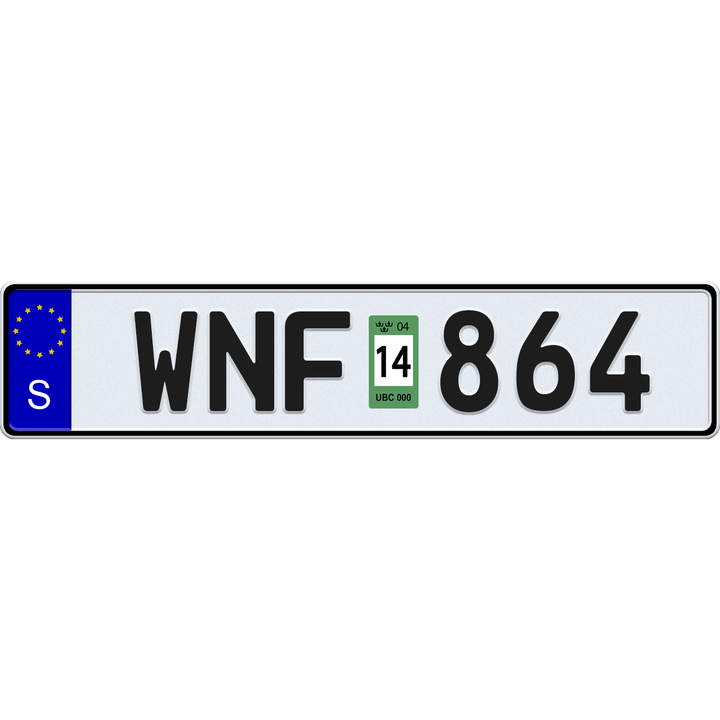 Ready To Ship European Plates – CustomEuropeanPlates.com